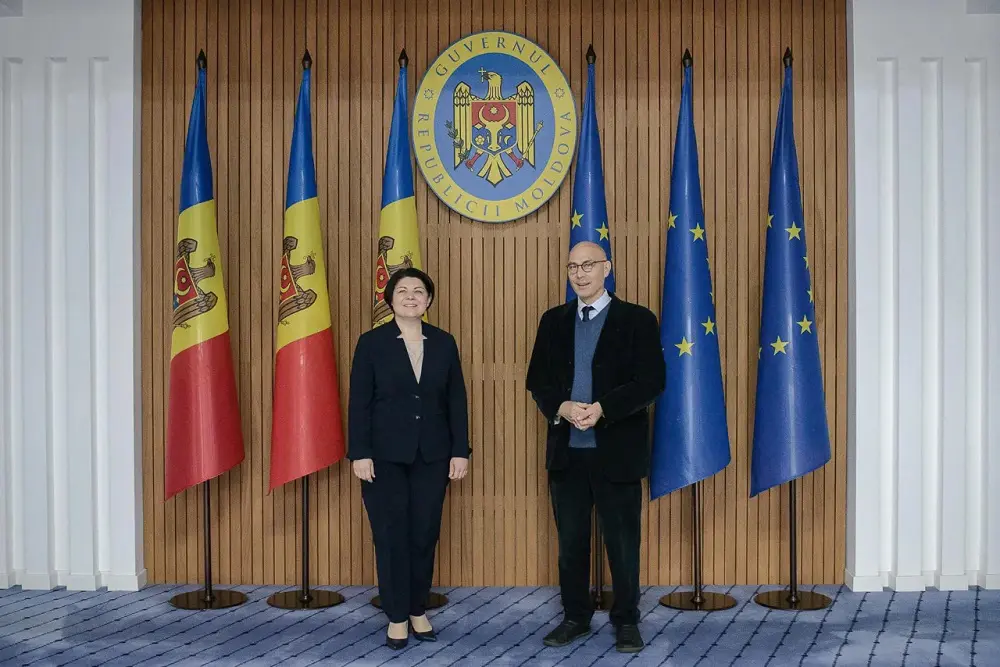 Gavrilita met the UN High Commissioner for Human Rights